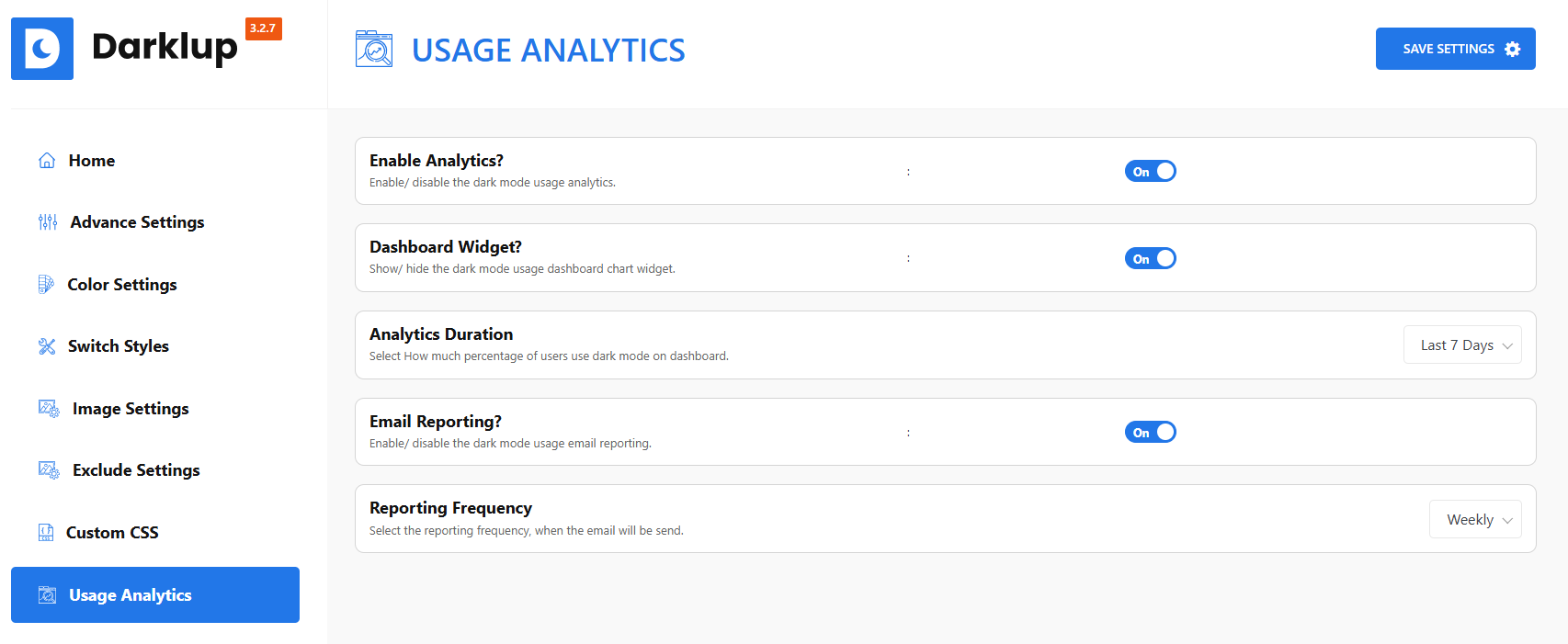 15. How To Enable Usage Analytics For Dark Mode - Darklup